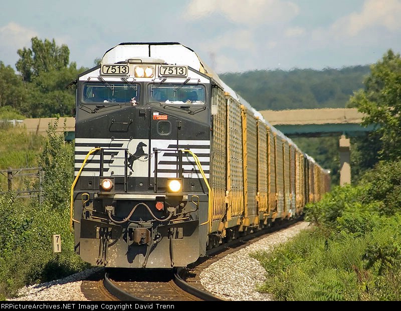 Westbound NS #309